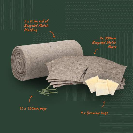 Biodegradable Weed & Mulch Mats from 100% Recycled NZ Wool – Wool Life